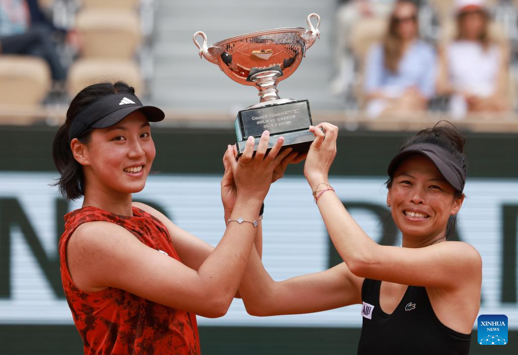 Wang And Hsieh Clinch Womens Doubles Title At Roland Garros English